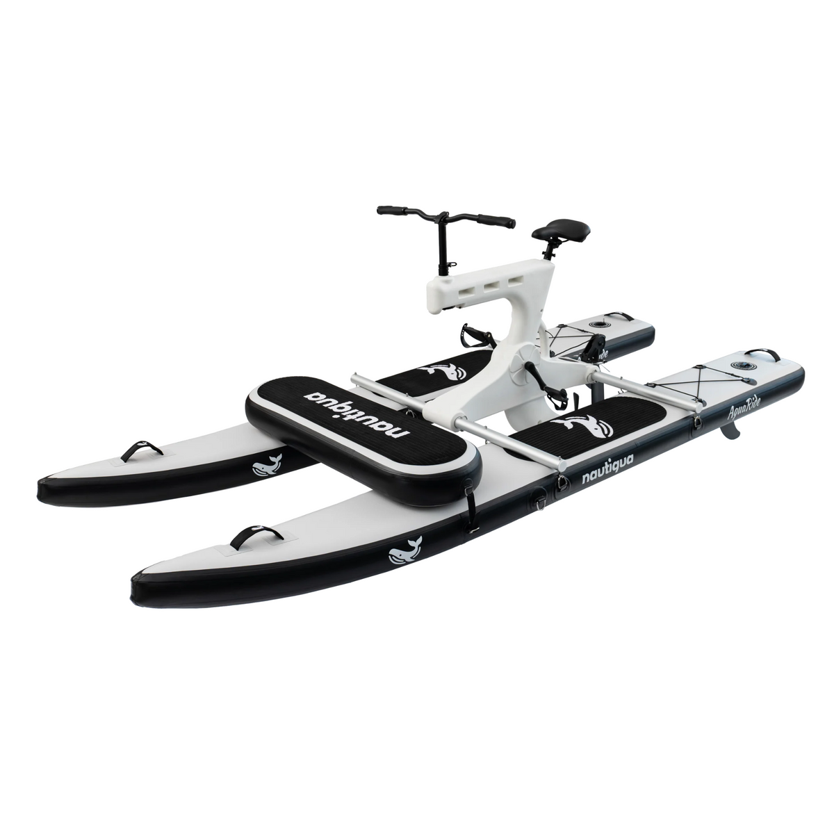 Nautiqua BORACAY Premium Catamaran Style Water Bike with Front Pad- 1 ...